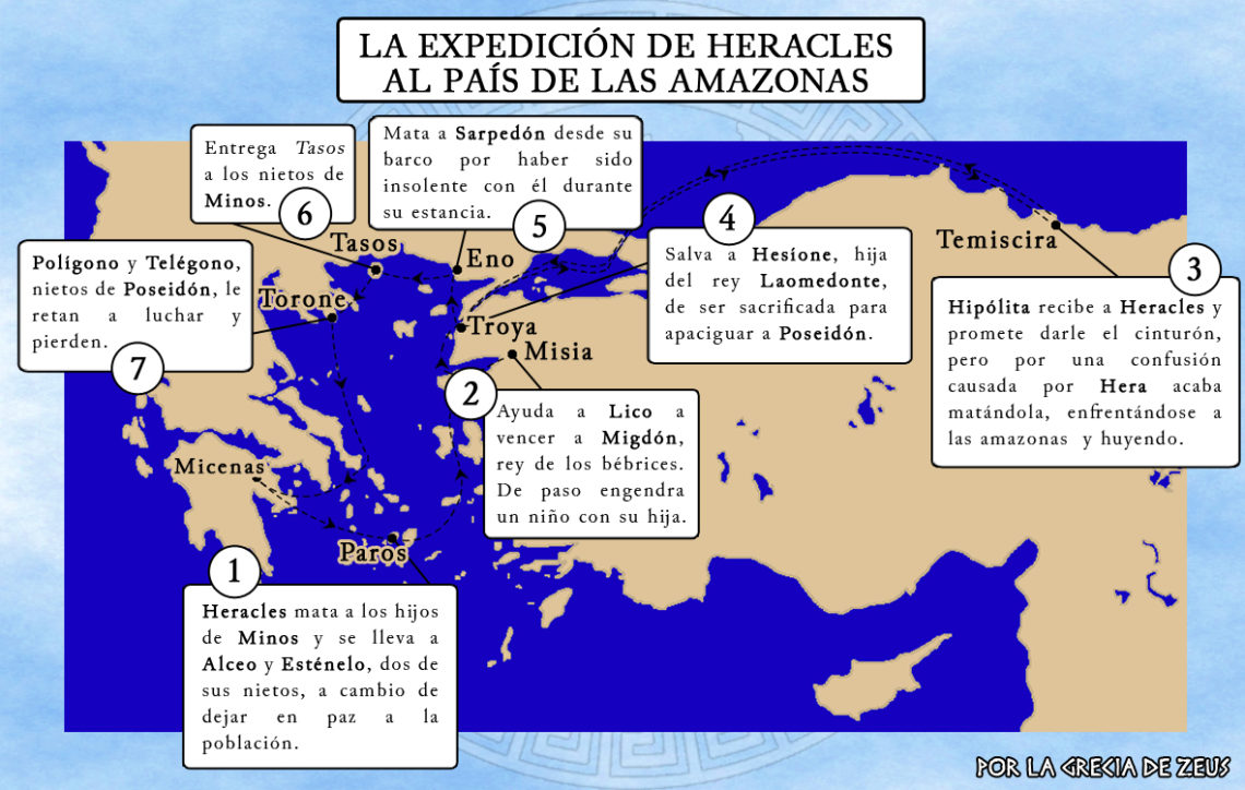 Mapas e infografías – Por la Grecia de Zeus